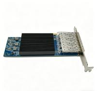 China 4-Port 10Gbps SFP+ PCIe Network Card With Passive Heat Sink for sale