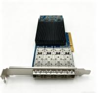China 4-Port 10Gbps SFP+ PCIe Network Card With Passive Heat Sink for sale