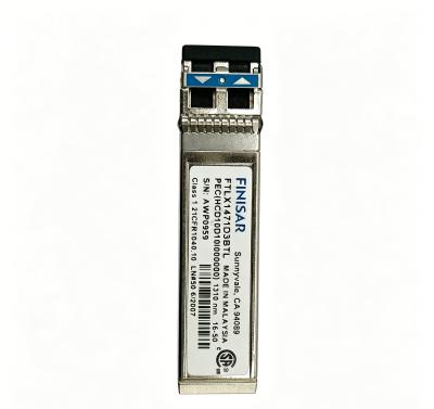 China Finisar 10GBASE-LR SFP+ Optical Transceiver With LC Duplex Interface for sale