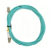 China High-Performance 5M LC/UPC-LC/UPC OM4 Duplex Fiber Optic Patch Cord With 0.3dB Max Insertion Loss for sale