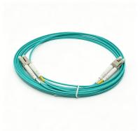 China 3M 100G OM4 Multimode LC/UPC Duplex Patch Cable With Low Insertion Loss for sale