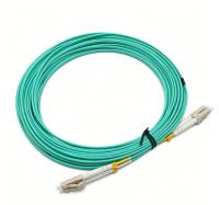 China Low Insertion Loss LC/UPC-LC/UPC OM3 Fiber Patch Cable LCUPC-LCUPCOM3(150)-DX-2.0mm-10M-LSZH With RoHS Compliance for sale