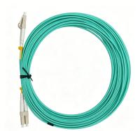 China Low Insertion Loss LC/UPC-LC/UPC OM3 Fiber Patch Cable LCUPC-LCUPCOM3(150)-DX-2.0mm-10M-LSZH With RoHS Compliance for sale