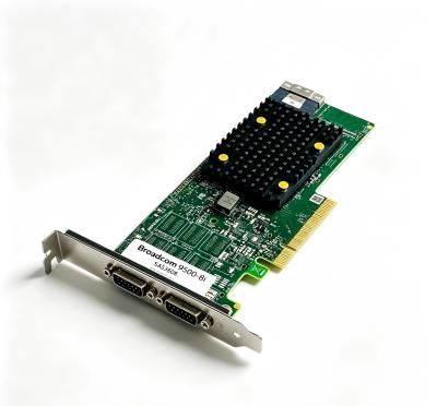 China igh Performance PCIe 4.0 Tri-Mode Storage HBA Card with 8 Internal Ports, Model 9500-8i for sale