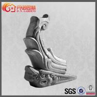 China Traditional Chinese Roof Ornaments Grey Temple Unglazed Tile Decoration Figures for sale