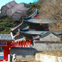 China Buddhist Monastery Building Chinese Clay Roof Tiles Temple Roof Covering for sale