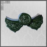 China Green Chinese roofing tile dragon for temple garden for sale