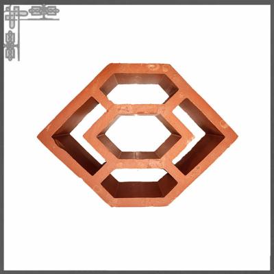 China Chinese Garden Decorative Terracotta Bricks Classical Hollow Clay Brick Indoor Outdoor for sale