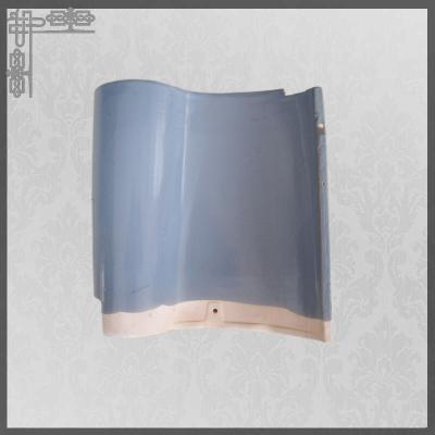 China Blue Glazed S Type Ceramic Roof Tiles Building Construction Material for sale