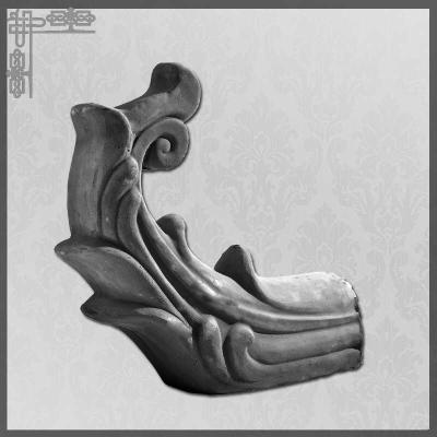 China Chinese Style Roofing Materials Roof Ridge Curve Tiles For Garden Pavilion for sale