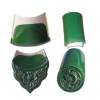 China Traditional Temple Pavilion Villa Concrete Ceramic Glazed Roof Tiles Chinese Style for sale