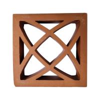 China Facade Decorative Terracotta Bricks Paving For Exterior Wall Tile Cladding for sale