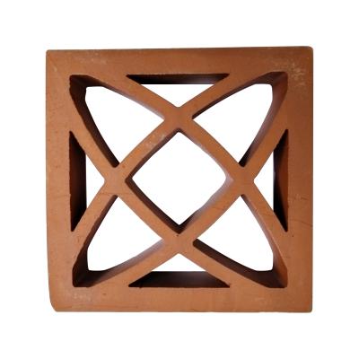 China Facade Decorative Terracotta Bricks Paving For Exterior Wall Tile Cladding for sale