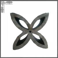 China Chinese Retro Style Decorative Wall Blocks 100mm Perforated Clay Bricks for sale