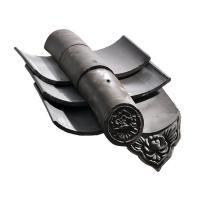 China Chinese Traditional Residential Antique Clay Roof Tiles Unglazed frost proof for sale
