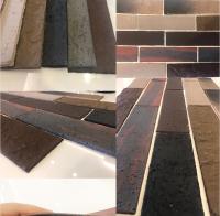 China Brick Veneer Anti Aging Flexible MCM Clay Wall Cladding 4.0mm Thickness for sale