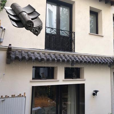 China Heatproof Chinese Clay Roof Tiles For Old Korean Resort Villa Projects Courtyard Decoration for sale