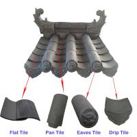 China Building Roofing Shingles Plain Clay Roof Tiles Construction Material for sale