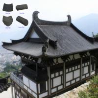 China Kawara Japanese Clay Roof Tile Metro Gardens Roofing Tile Bad Weather Resistant for sale