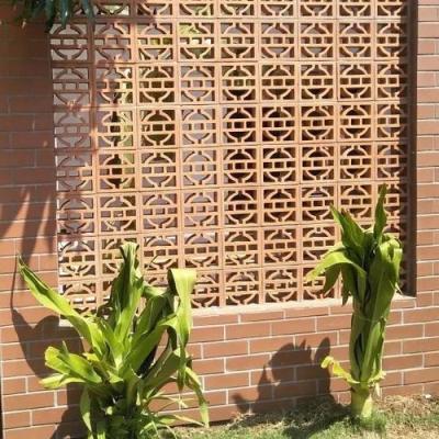 China Terracotta Ventilation Clay Decorative Breeze Block Free Sample for sale
