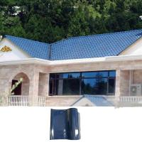 China Spanish Clay Curved Half Round Roof Tiles Roman Style Roofing Cover Material for sale