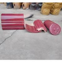 China Customizable Colorful Chinese Glazed Roof Tiles for Parks and Traditional Buildings for sale