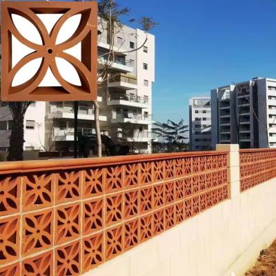 China Terracotta Screen Breeze Blocks Versatile To Create Decorative Partitions Screens And Walls for sale