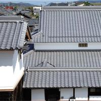 China Traditional Aesthetic With Clay Materials Overlapping Japanese Style Roof Tiles For Buildings Roofing for sale