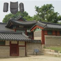 China Antique Chinese Terracotta Roof Tiles Traditional Asian Style Clay Roofing Material For Hotels Villas for sale