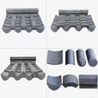 China Siheyuan Courtyard House Roofing Material Chinese Antique Old Clay Roof Tiles for sale