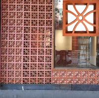 China Construction Material Ventilated Block For Wall Decorative Terracotta Brick Hollow for sale