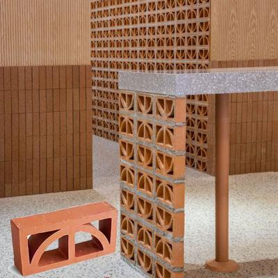 China Building Material Wall Decoration Hollow Brick Terracotta Breeze Block For Home Office Kitchen And Open Walls for sale