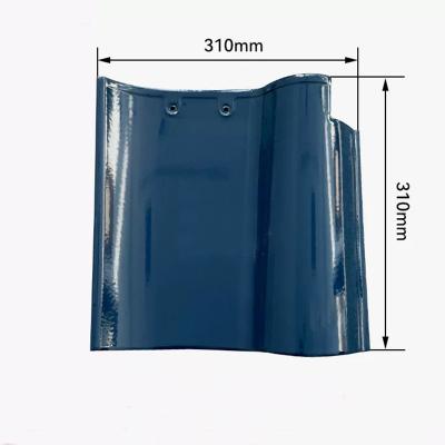 China Spanish Ceramic Roofing Tile Earthy Tones Superior Clay Material Sustainable Construction Transform Your Roof With Style for sale