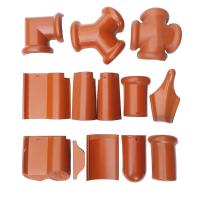 China Clay Roof Tile House Roofing Shingles Ceramic Spanish Mold S Tiles For Sale Chinese Factory for sale