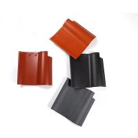 China 310x310MM Spanish Roof Clay Ceramic Tiles Factory Direct Selling Price Multi Color for sale
