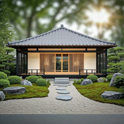 China Japanese Kawara Roof Tiles Handcrafted Clay Slate Gray Ideal for Weatherproofing Traditional Buildings for sale