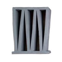 China Cheap Price Grey Facade Hollow Bricks Decorative Breeze Blocks For Garden Wall for sale