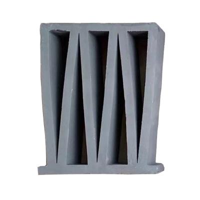China Cheap Price Grey Facade Hollow Bricks Decorative Breeze Blocks For Garden Wall for sale