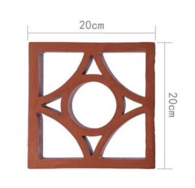 China 1100N Resistance To Compression Durable Fire Bricks For Breeze Cement Brick Fence Design for sale