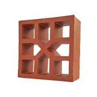 China 250*250*70mm Common Size Decorative Brick Wall Breeze Block Concrete With 7% Absorption for sale