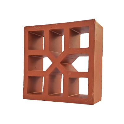 China 250*250*70mm Common Size Decorative Brick Wall Breeze Block Concrete With 7% Absorption for sale