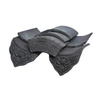 China Traditional Chinese Temple Clay Roofing Tiles Accessories 6% Water Absorption For Traditional Building Material for sale