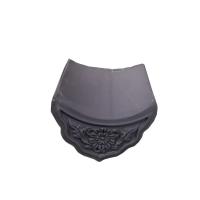 China Traditional Chinese Temple Clay Roofing Tiles Accessories 6% Water Absorption For Traditional Building Material for sale