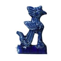 China Chinese Cobalt Blue Ceramic Roofing Tiles With Traditional Chinese Pagoda Roof Design for sale