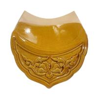 China Handmade Sintered Japanese Buddhist Temple Roof Traditional Chinese Ceramic Tiles for sale