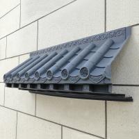 China Easy Installation Frame Chinese Traditional Roof Plastic Tiles for sale