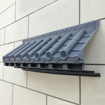 China Easy Installation Frame Chinese Traditional Roof Plastic Tiles for sale