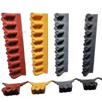 China Antique Style Grey Synthetic Resin Roof Tile ASA Coated Plastic Sheet For Roofing for sale