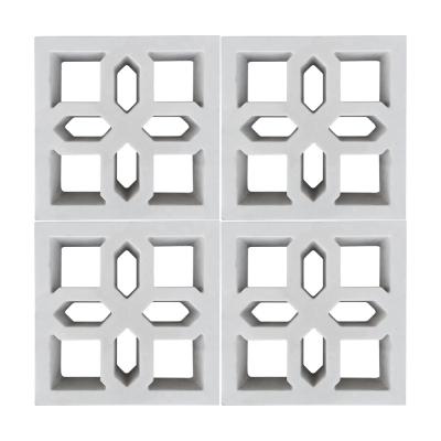 China Decoration Material Ventilation Brick Cement Block Panel Wall Tile for sale
