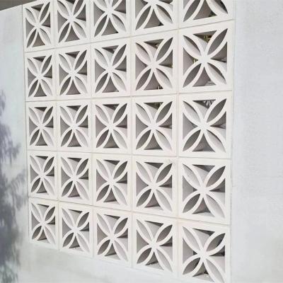 China 300*300 Decorative Concrete Block Hollow fashion design External Wall Indoor Background for sale